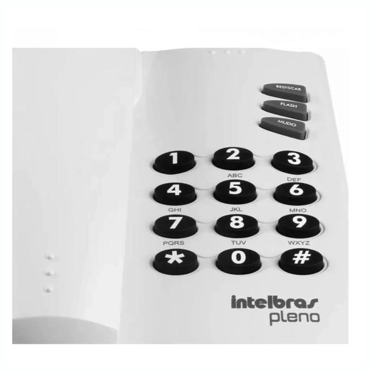 Teléfono INTELBRAS Pleno Fijo - Gris Ártico — AMV Store