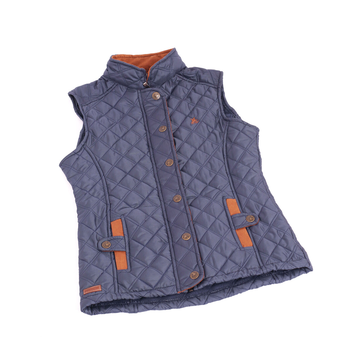 Chaleco Capitoneado Dama - Azul — Bagual