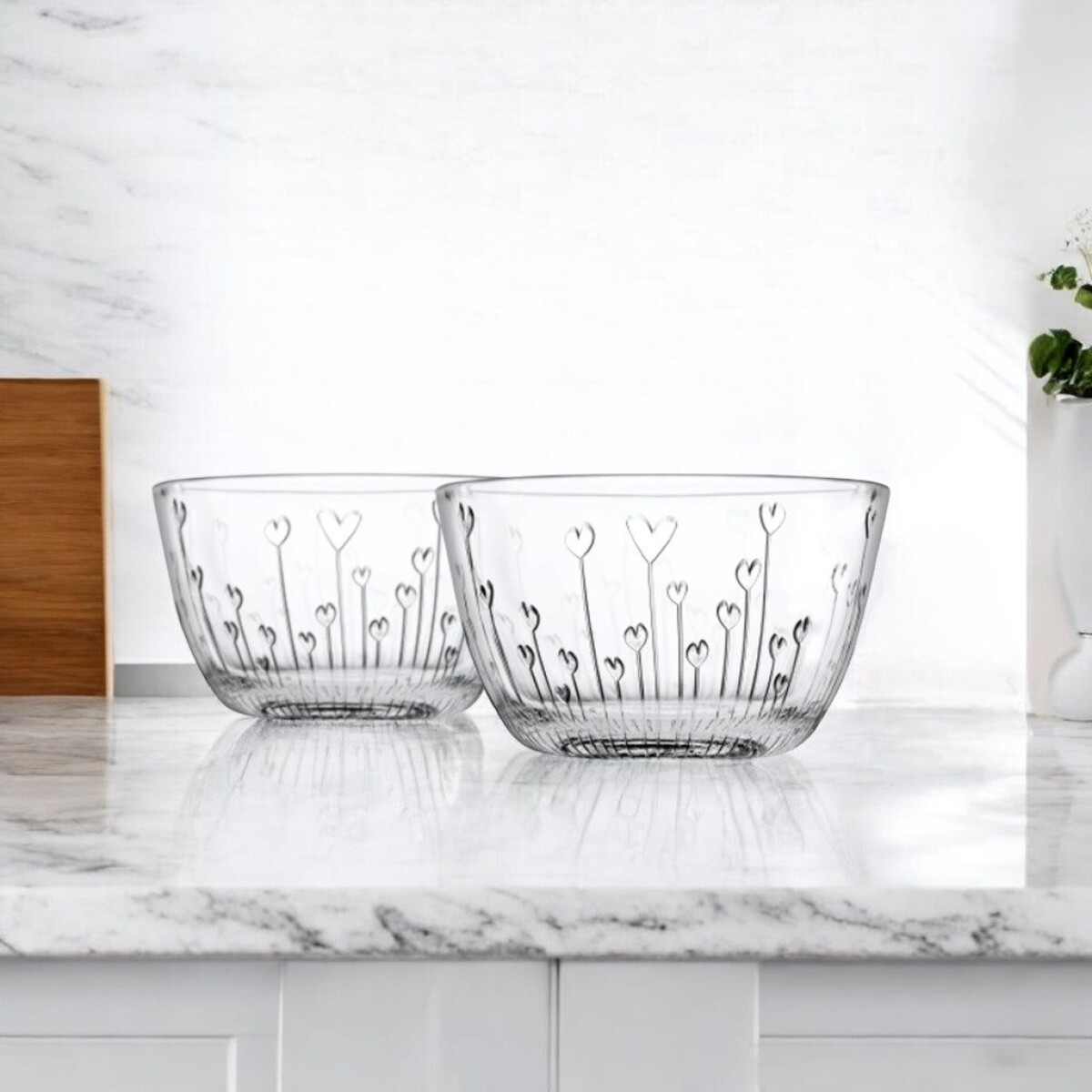 SET 2 BOWL 1080CC MARMELADE PASABAHCE — Deco Hogar