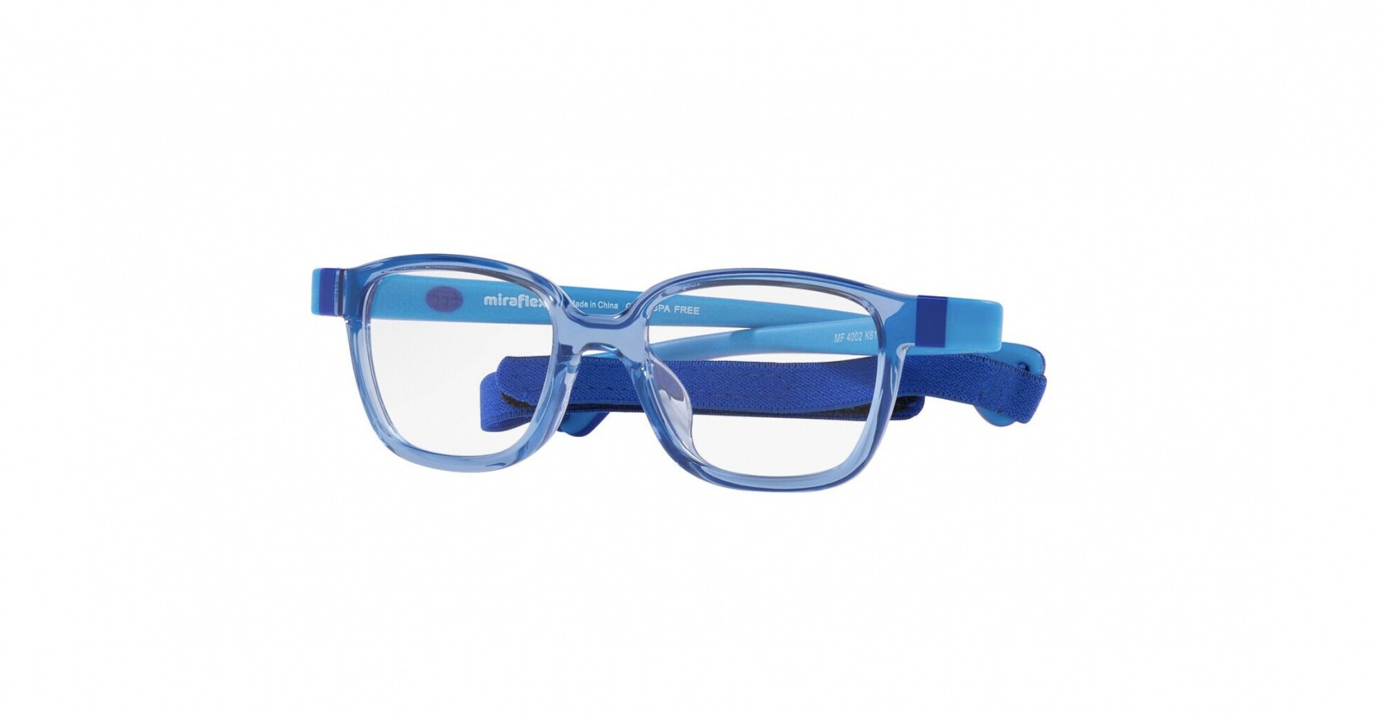 Miraflex 4002 - Azul traslucido y celeste — Optica Americana