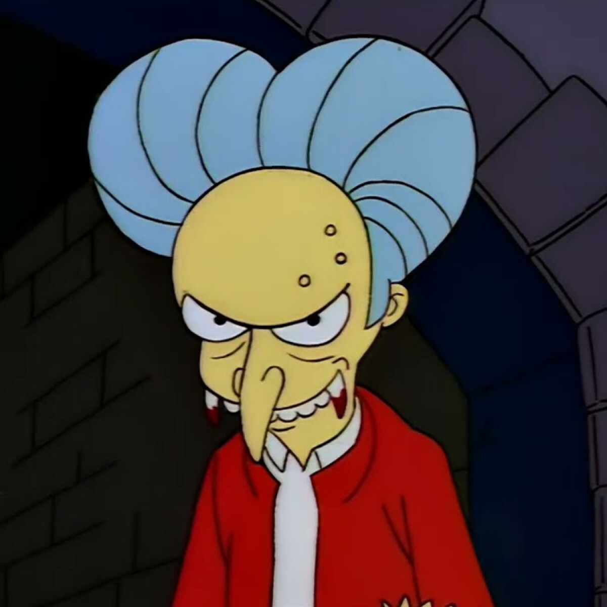 Vampire Mr. Burns · The Simpsons Treehouse Of Horror [Exclusivo] - 825 ...