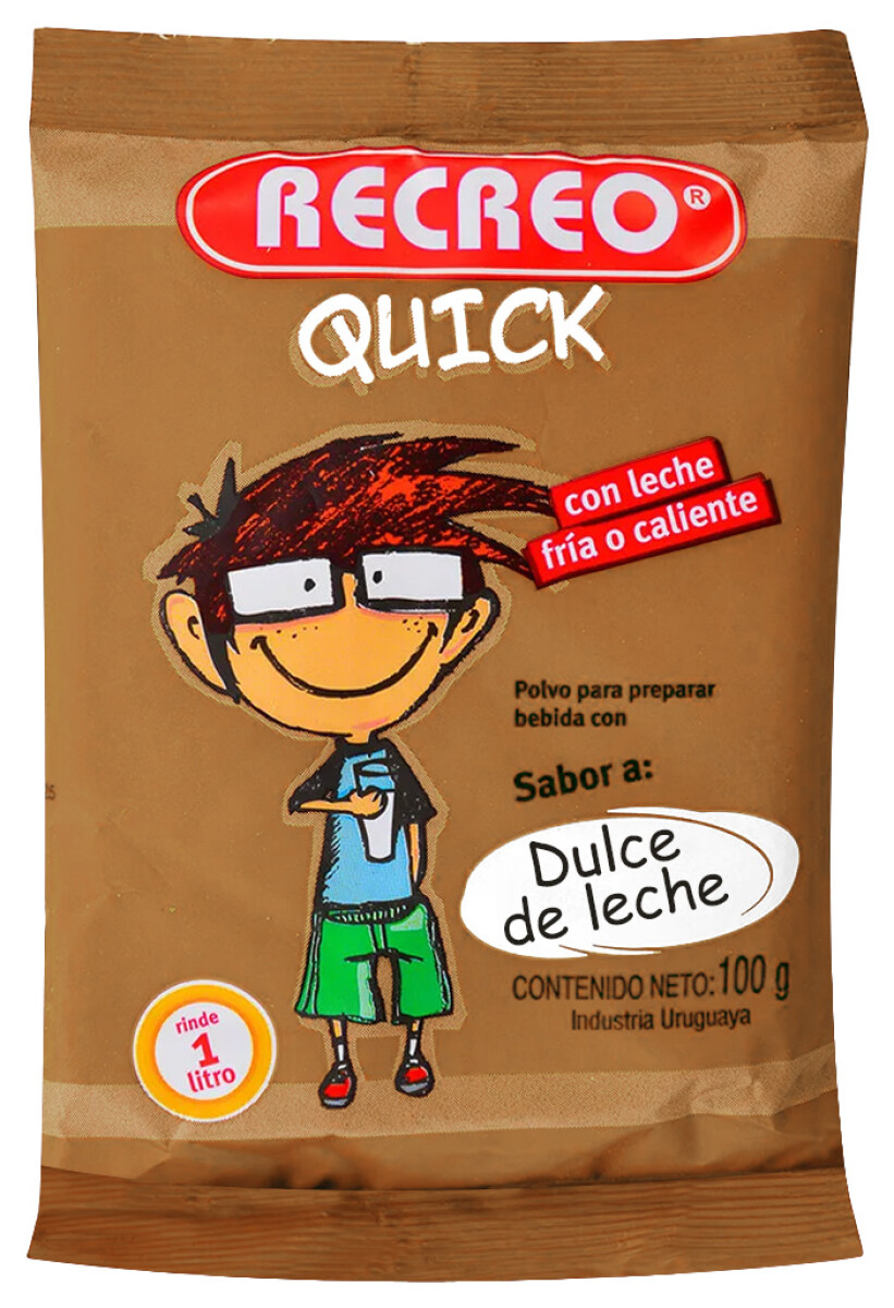 RECREO QUICK DULCE DE LECHE 100G — El Clon