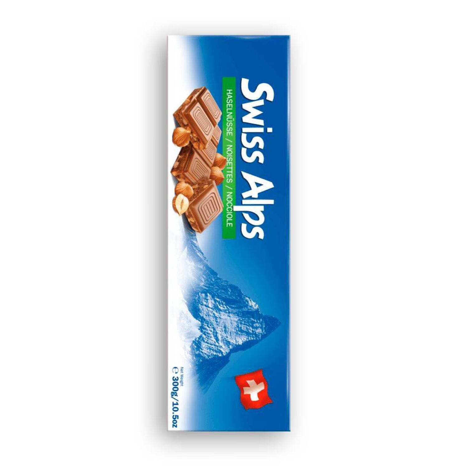 Chocolate Swiss Alps 300 Grs - Con Avellana — Tienda Soy Santander