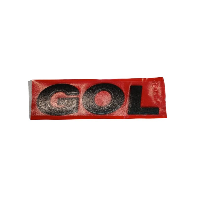 EMBLEMA "GOL" G5 2009 NEGRO — Familcar