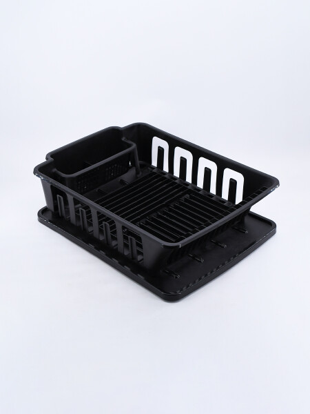 ESCURRIDOR CON BANDEJA - NEGRO — Guapa - Paprika