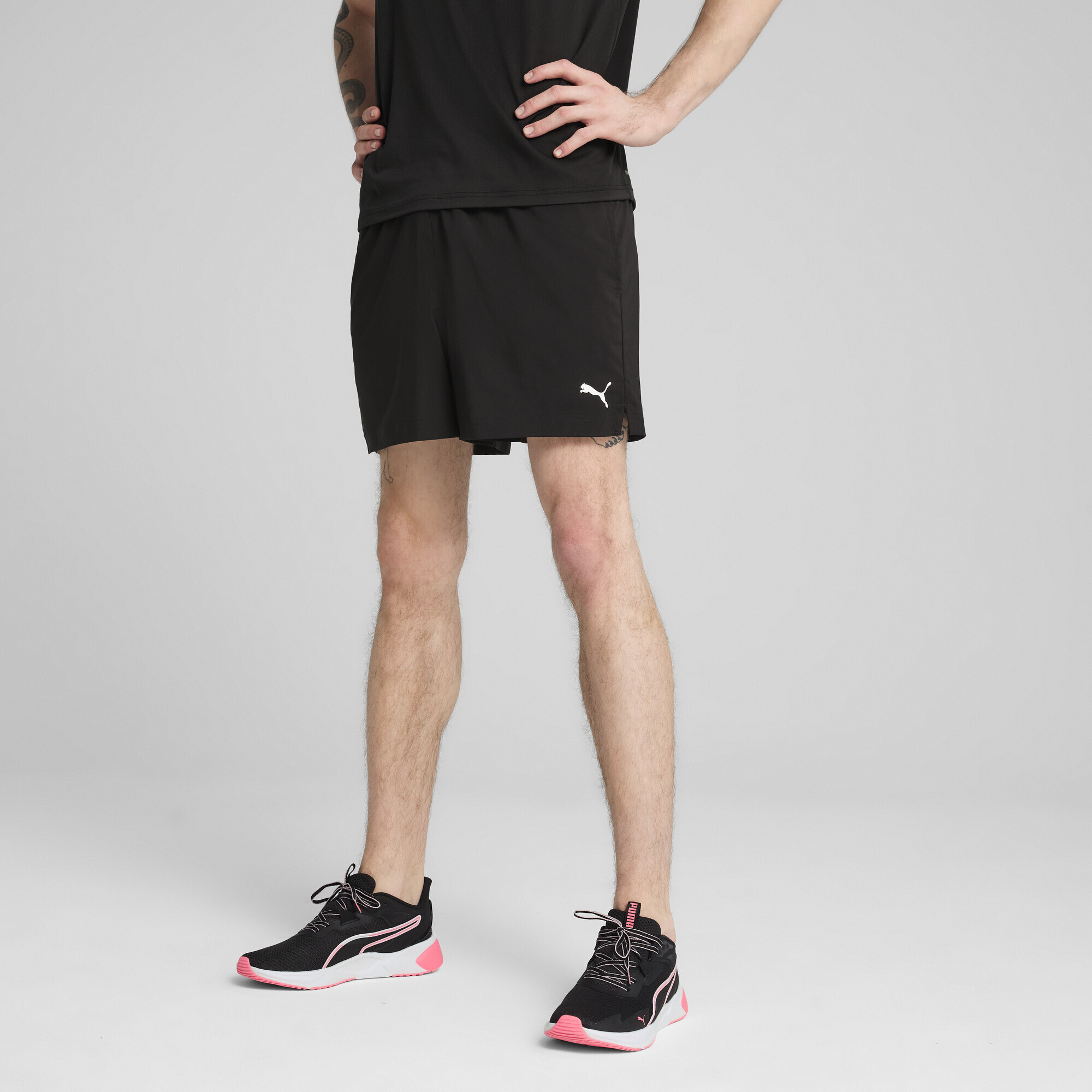 M TAD Ess.5 Wov.Short 52591101 - Negro — Puma
