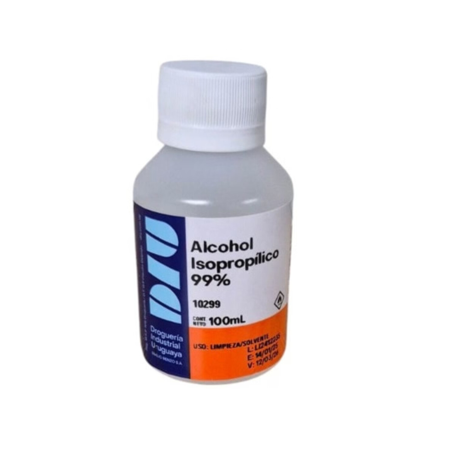 Alcohol Isopropílico DIU 100ml — San Roque