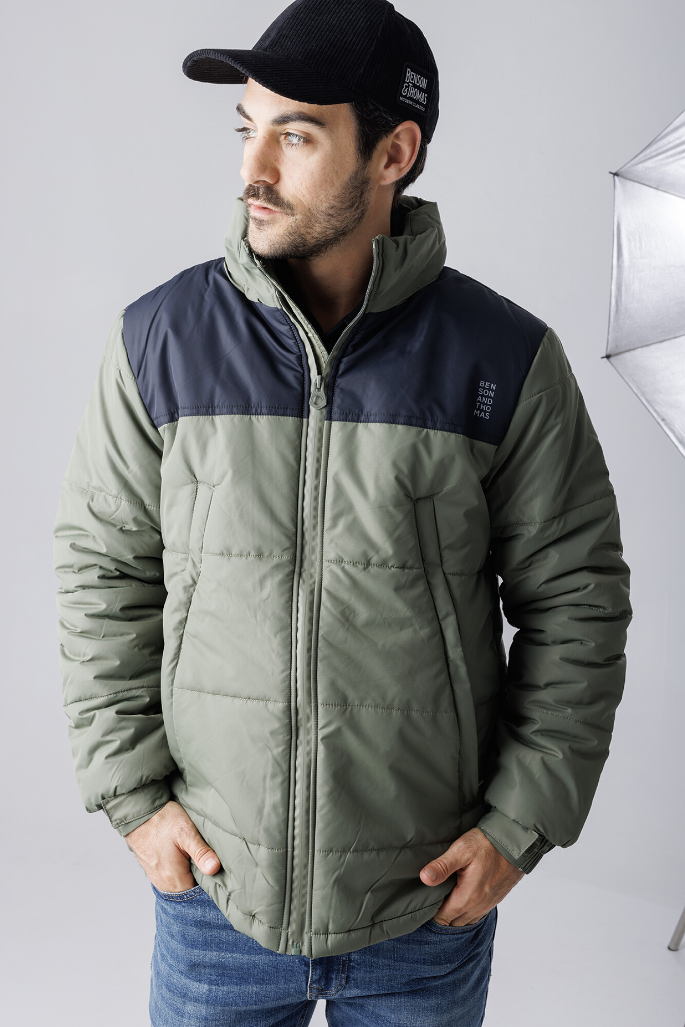 OUTWEAR BENUE - VERDE MILITAR — Benson & Thomas