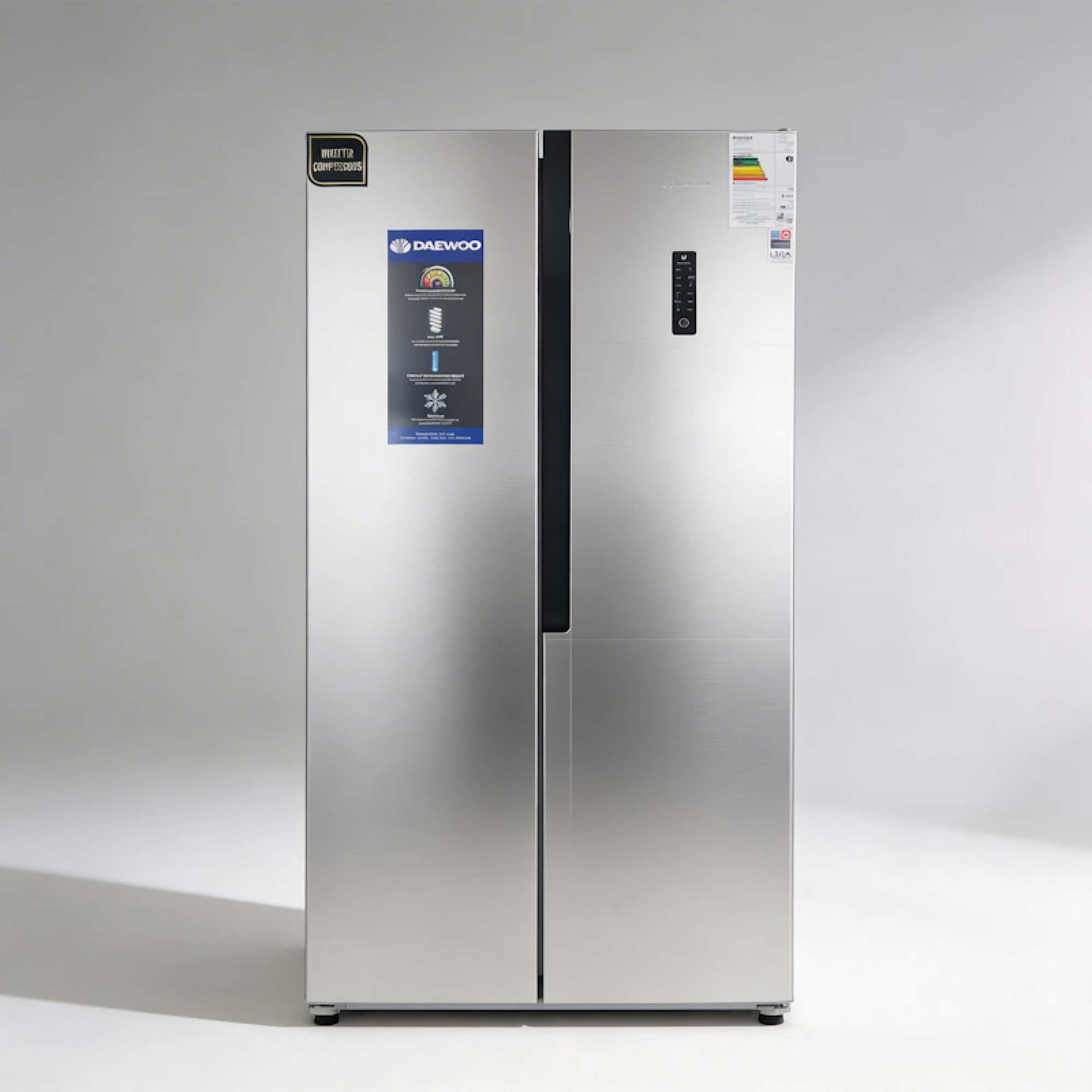 Heladera Inverter Side By Side Daewoo | 450 Litros | Color gris — Philips