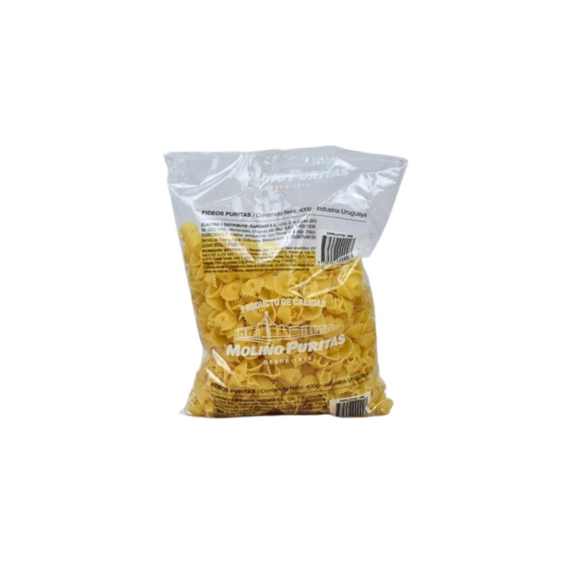 Fideos PURITAS 400gr - CAPELLETIS — Suchina