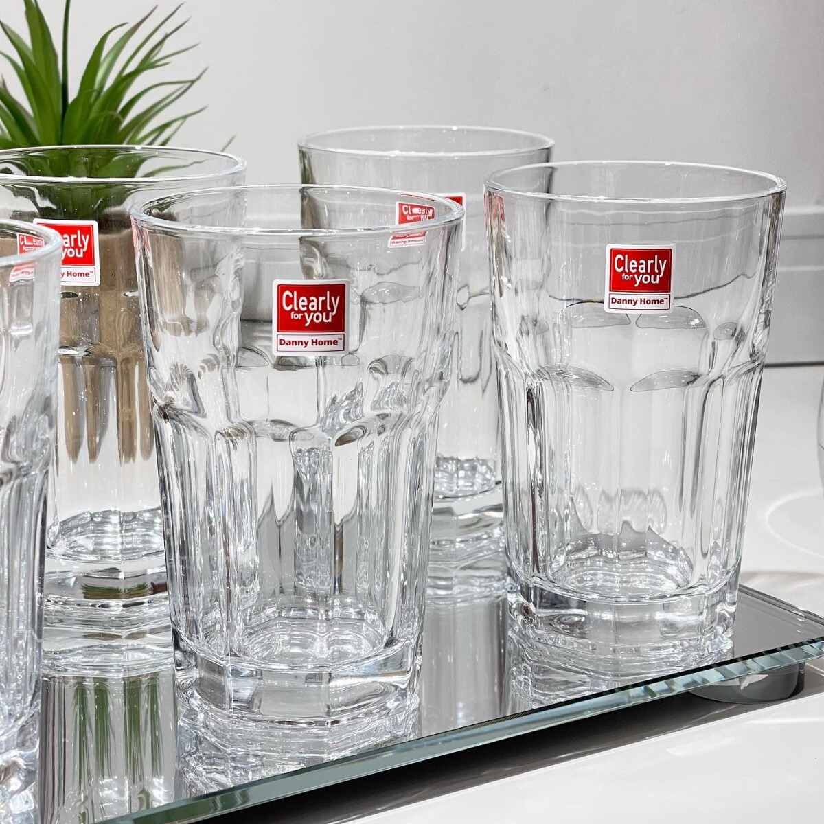 Juego De 6 Vasos Refresco Vidrio 315ML — El Capitán