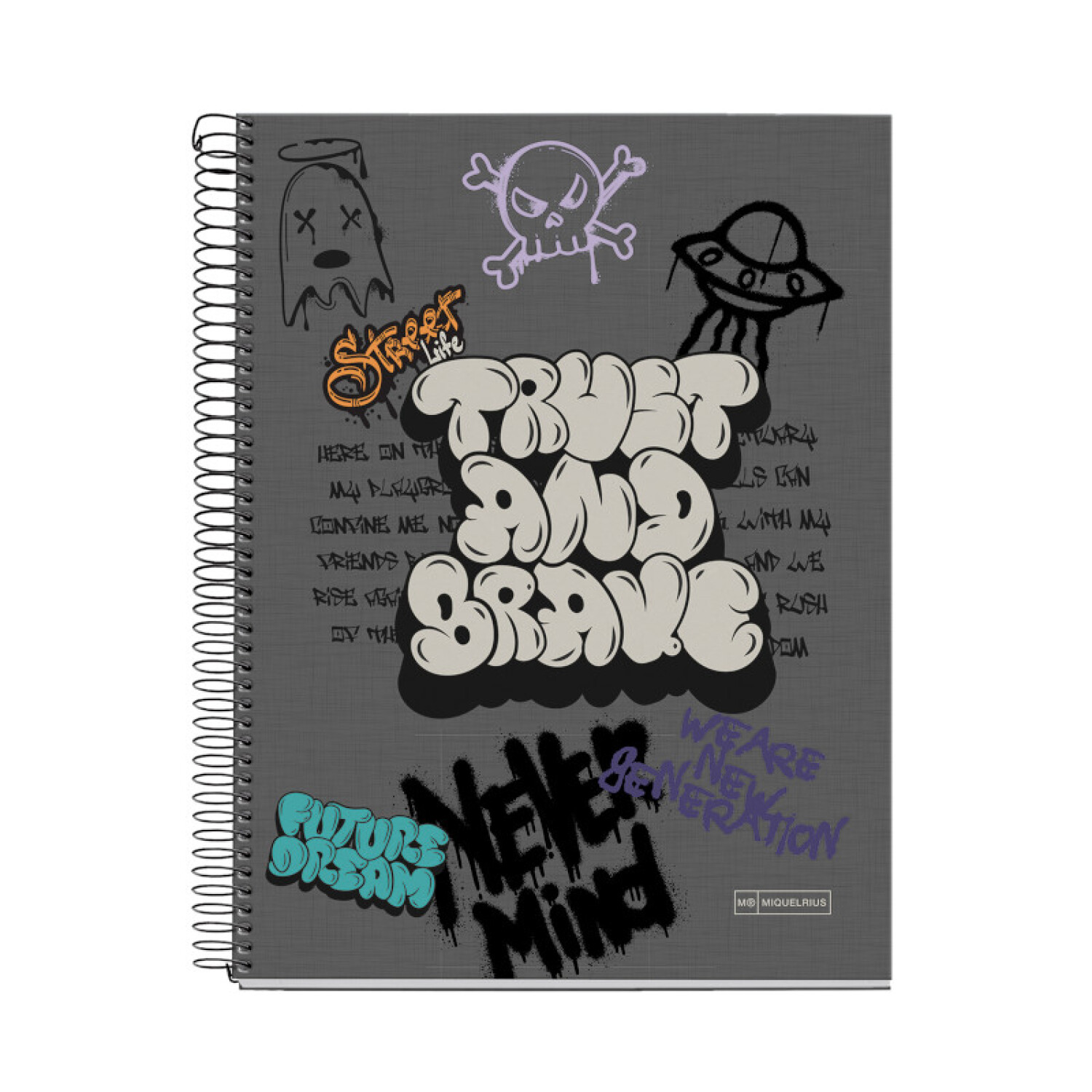 Cuaderno A4 Graffiti - MiquelRius — Infantozzi