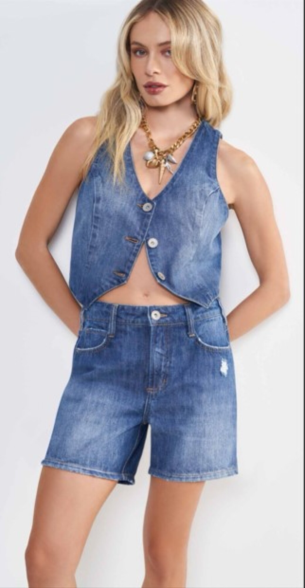 Bermuda Jade - Azul — Paulista