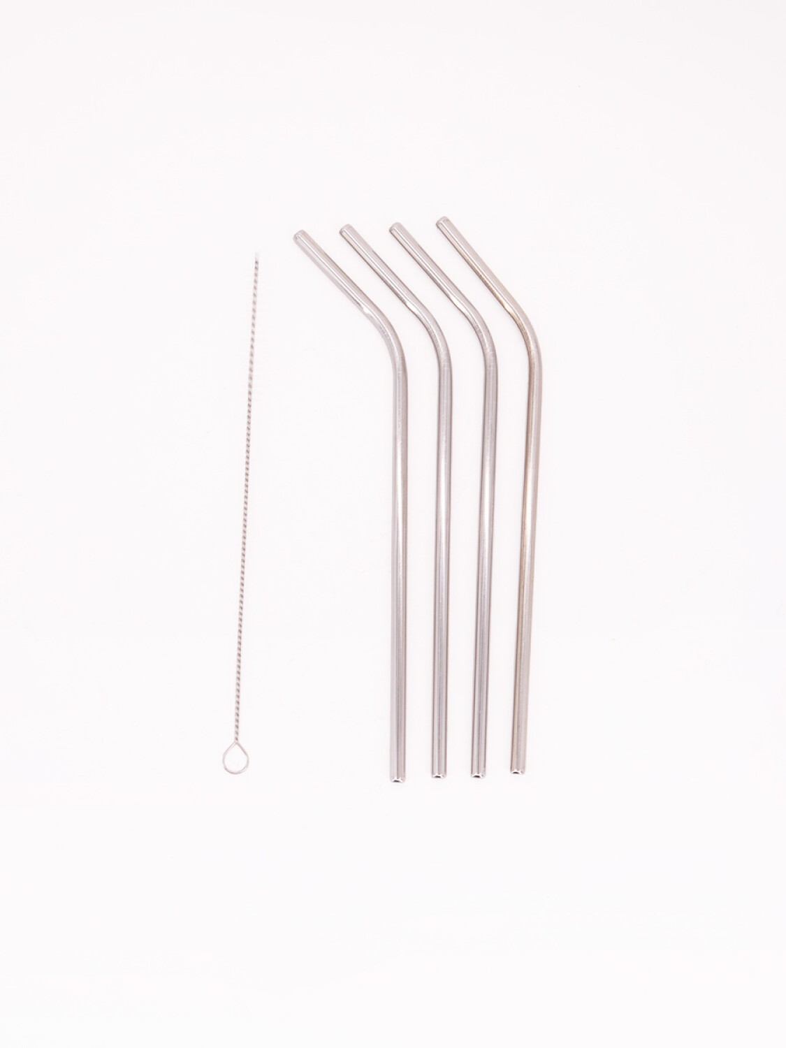 SORBITO DE METAL CON CEPILLO - PLATEADO — Guapa