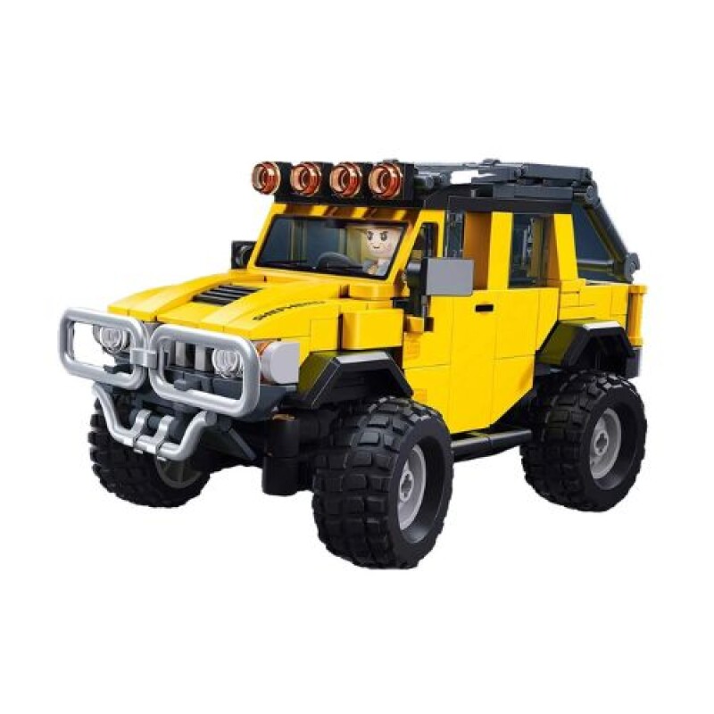 Sluban ModelBricks Famous Car - Todoterreno Amarillo - Sluban ...
