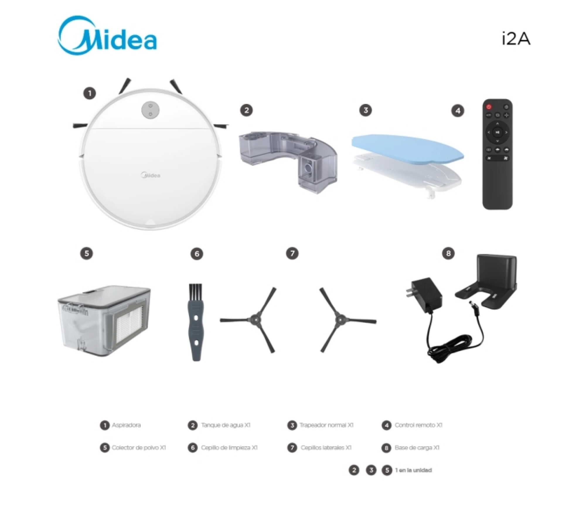 Aspiradora Robot Midea I2a — Albanes