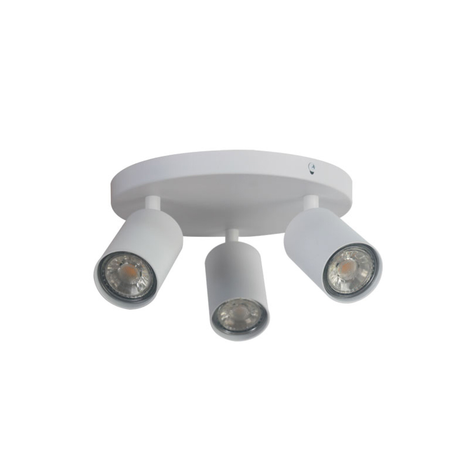 Spots de techo base redonda blanco 3xGU10 - IX9787 — Fivisa