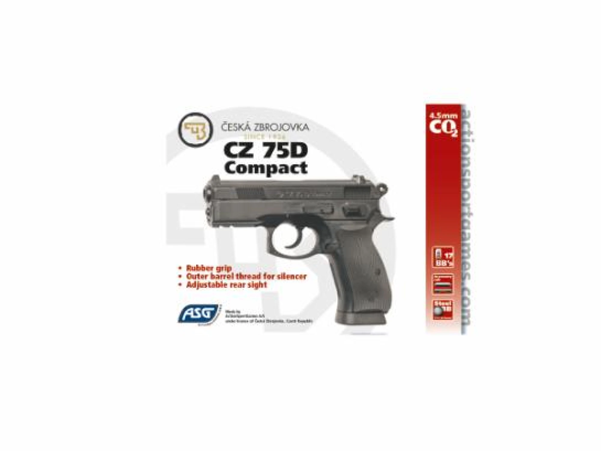 CZ 75D Compact - Pistola de CO2 — Aventureros