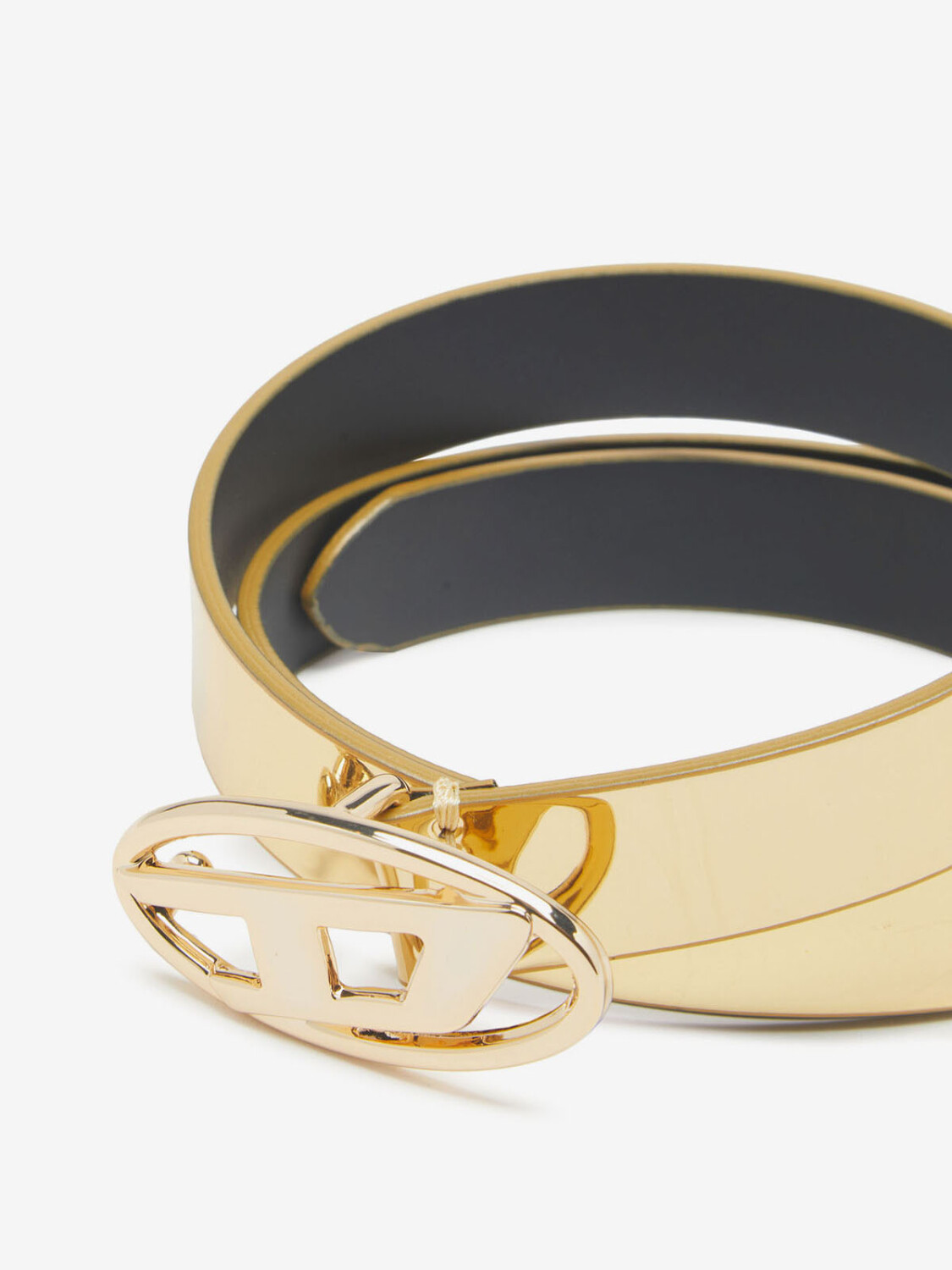 CINTURÓN LOGO D CUERO BRILLO — Magma CH