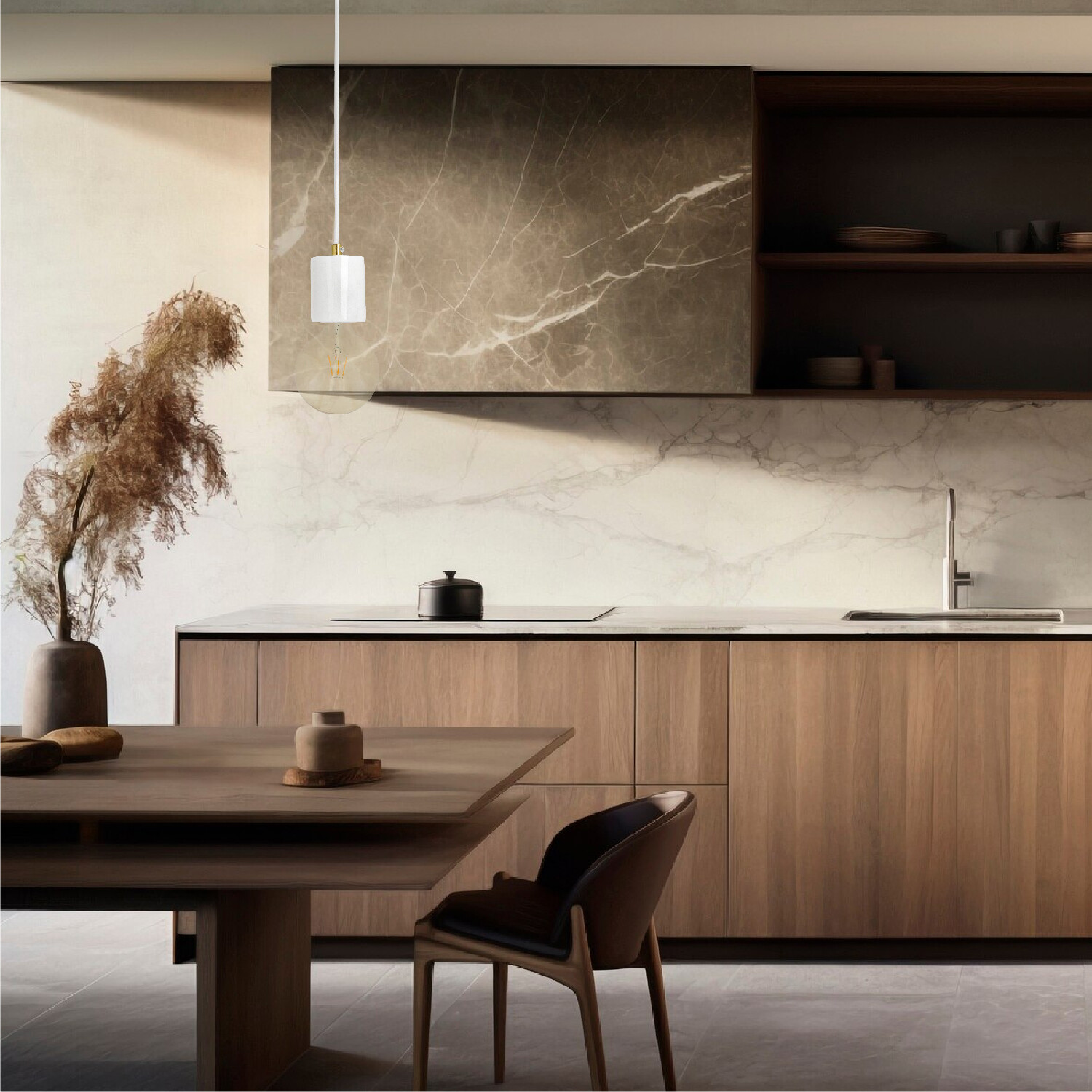 Luminaria Colgante Lope Blanca — Serlux