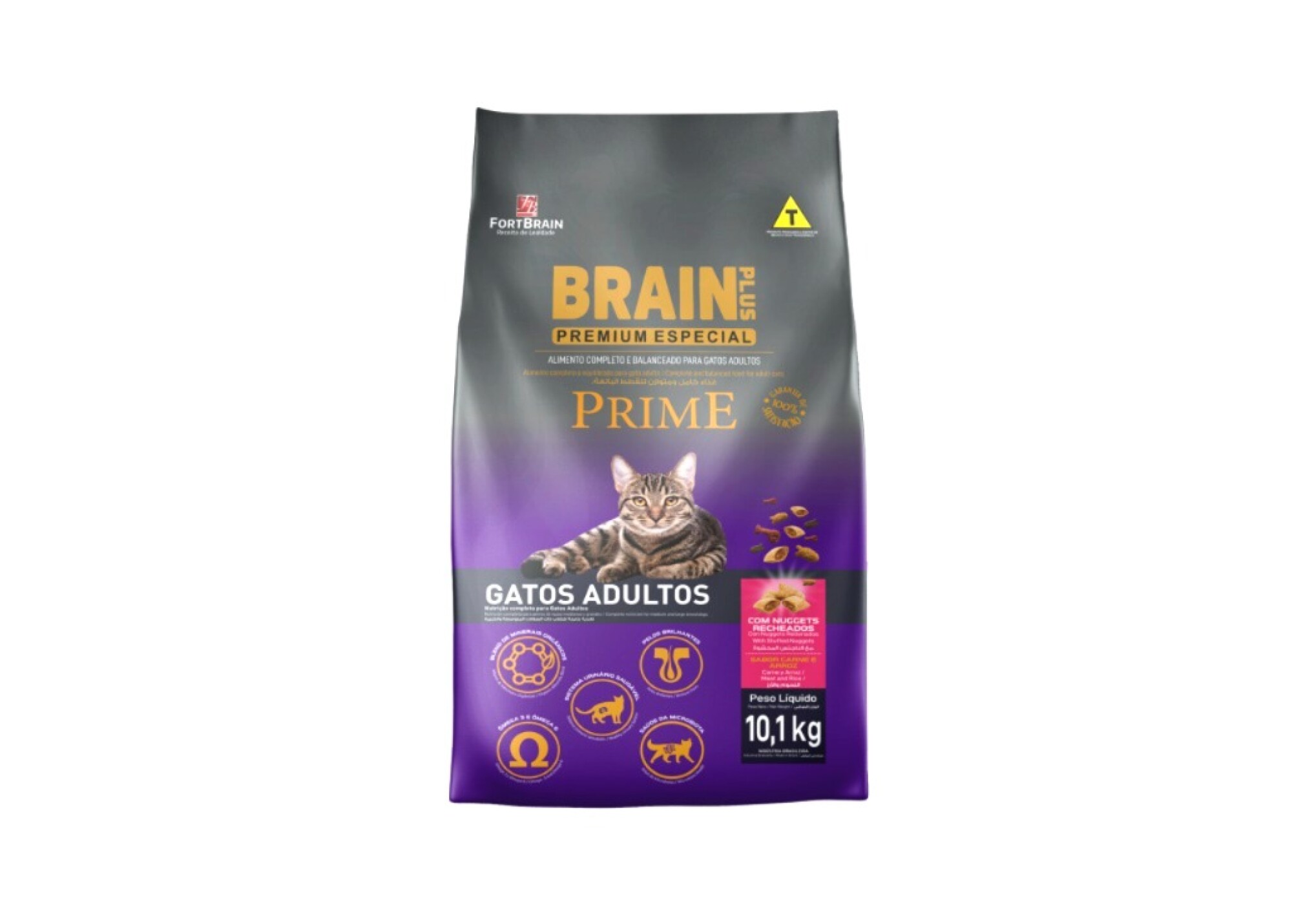 Brain Plus Premium Especial Gatos Adultos 10 kgs — Pronto Perro