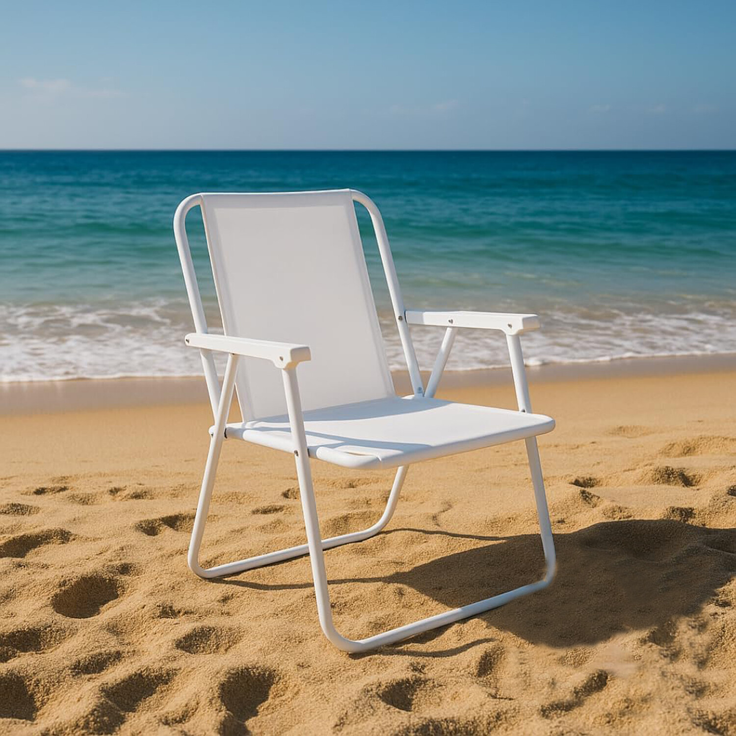 Set Sombrilla + Sillas x2 Acero 110Kg + Saca Arena Playa MOR - Verde ...