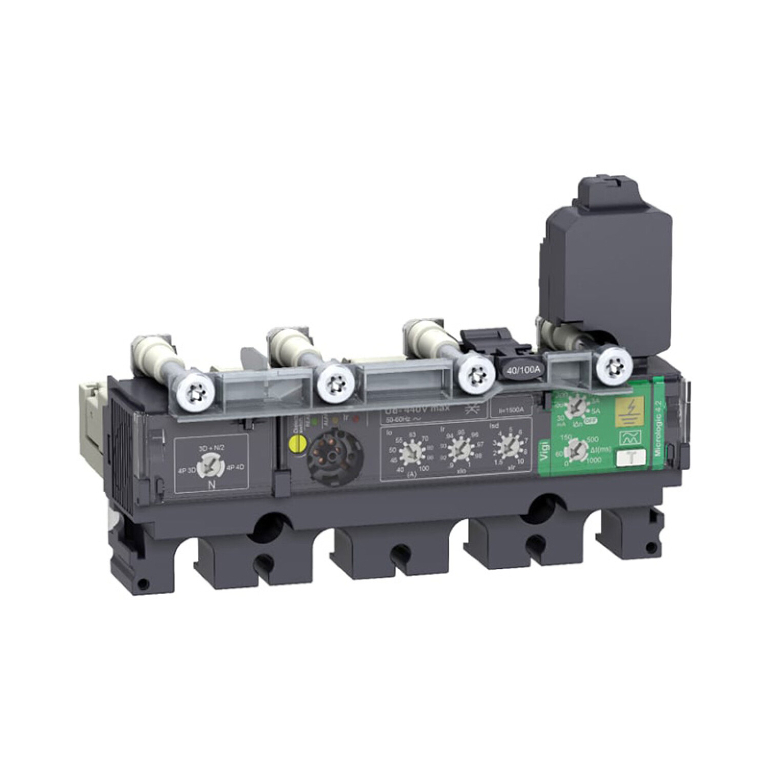 Control Micrologic 4.2 Vigi 4P 40/100A NSX100/250 - MG7791 — Fivisa