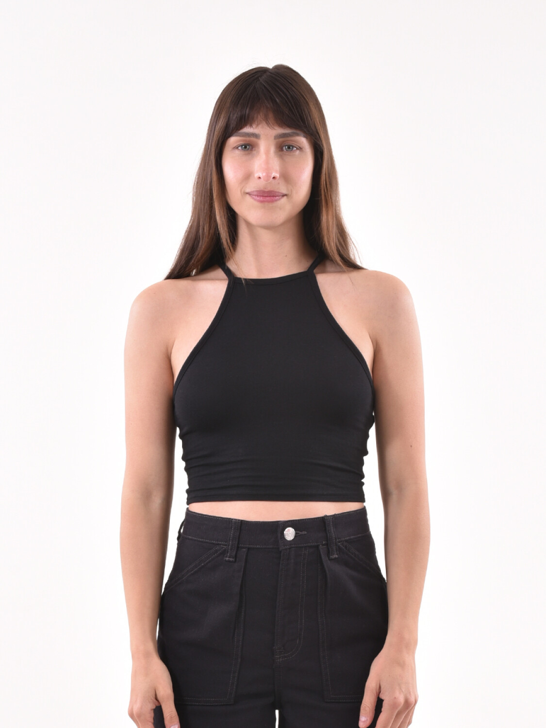 MUSCULOSA KIRA - NEGRO — Guapa