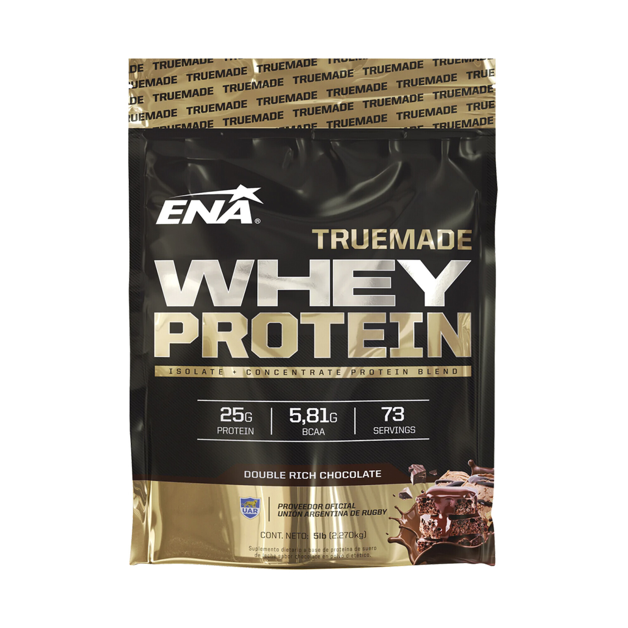 ENA WHEY PROTEIN TRUE MADE CHOCOLATE 5 LB 2,3 KG — Farmacia Parque Miramar