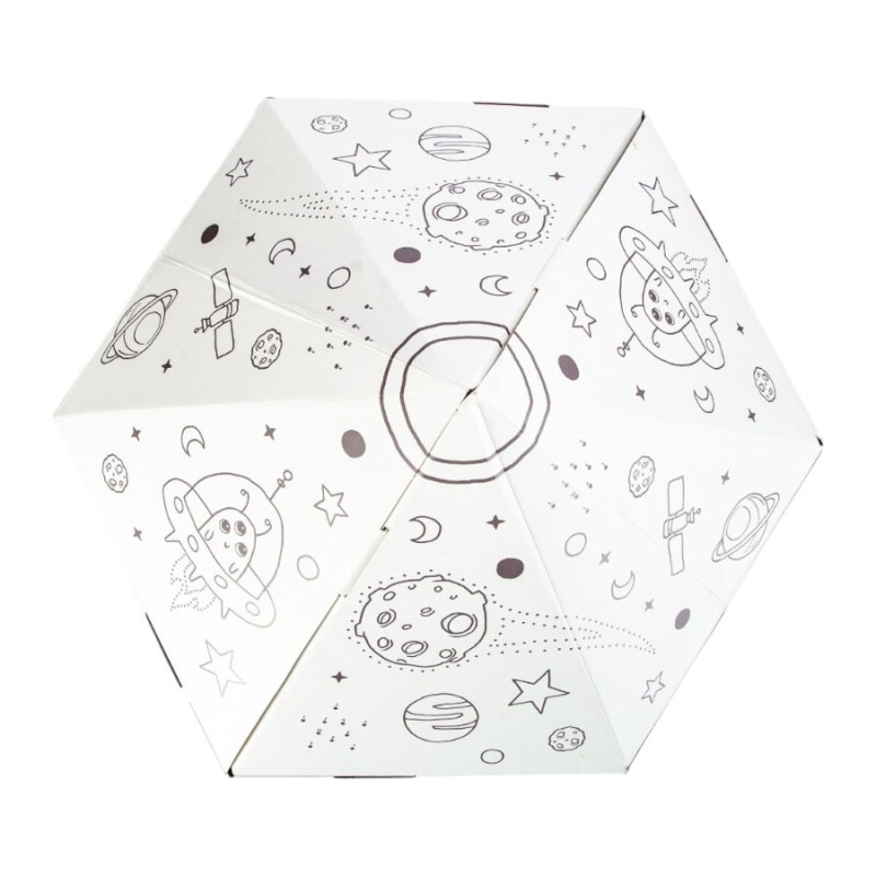 Cohete de Cartón para Armar Pika — AdelEste