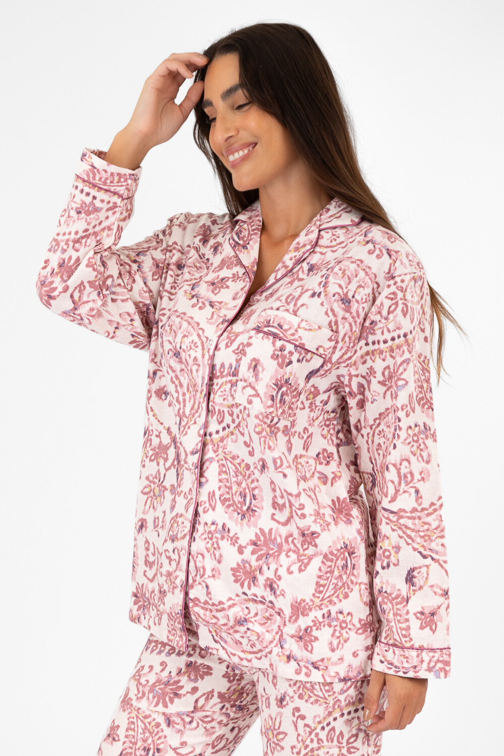 Pijama franela - Verde claro — SiSi