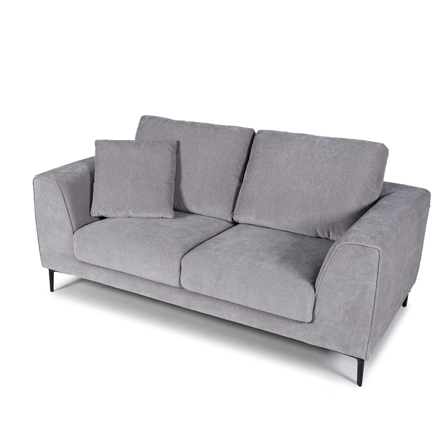 Sofá Sky - Tela Microfibra - 2 cuerpos - 6686-7 Gris — NYR Uruguay