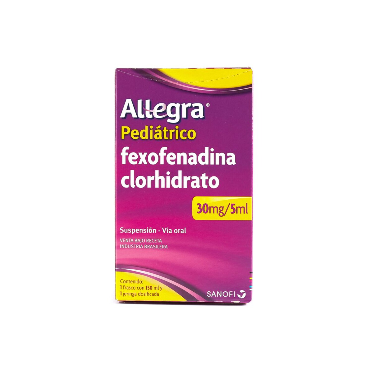 ALLEGRA SUSP. PEDIATRICA FR. X 150 ML. — Farmacenter