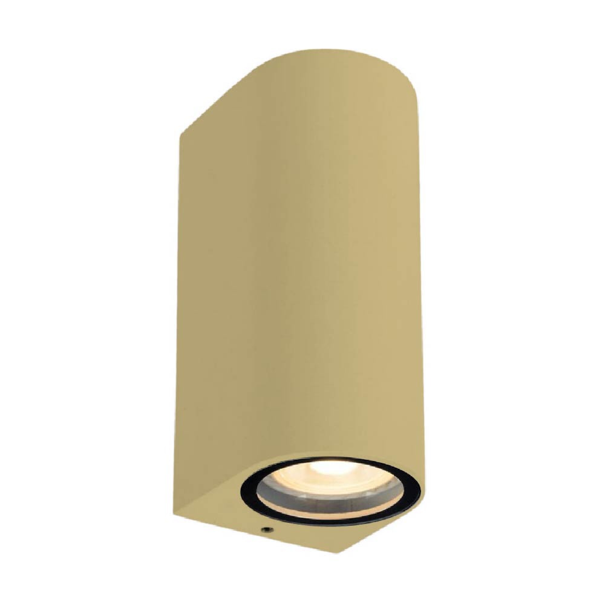 Luminaria de Pared Parma Bidireccional Sand Brass — Serlux