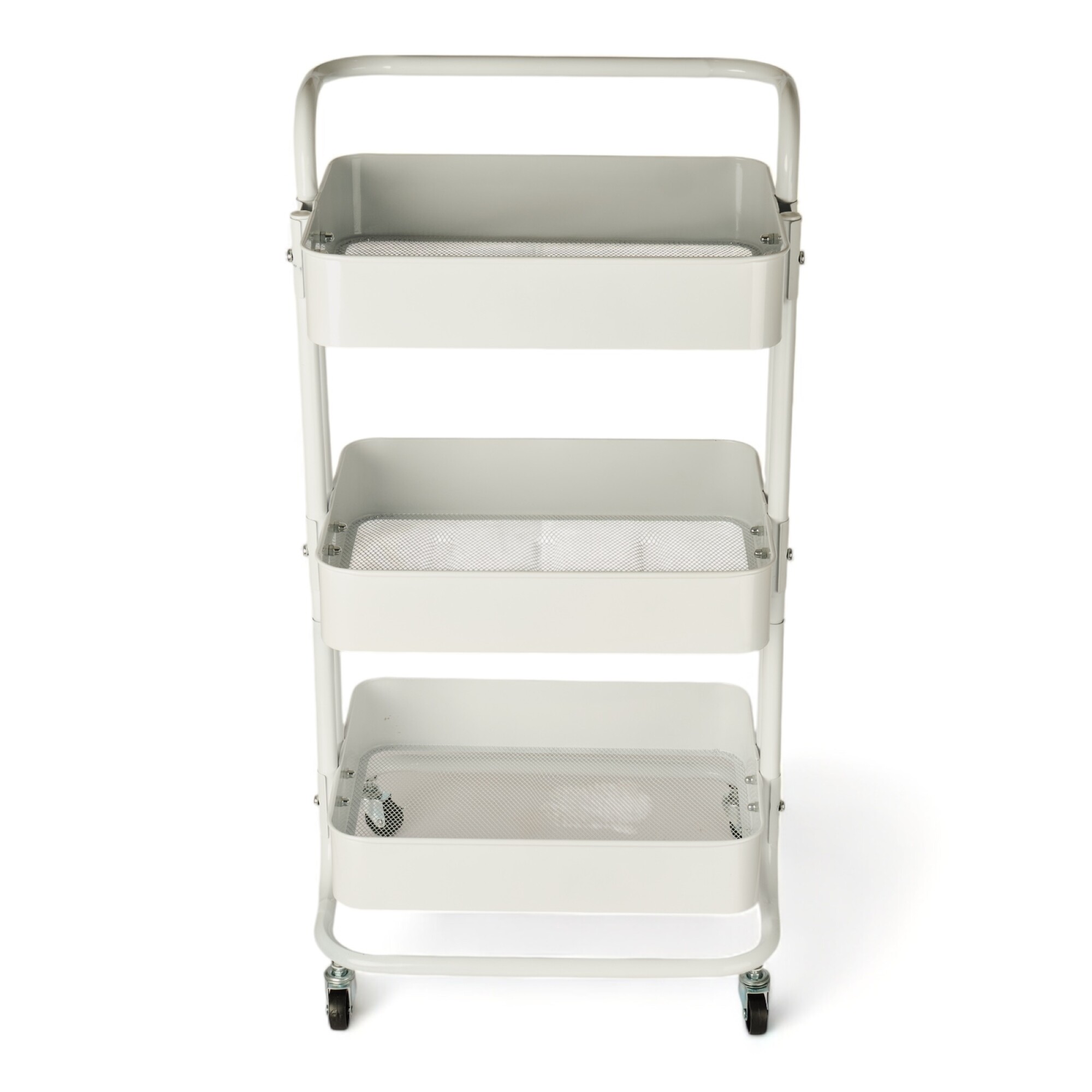 Carrito Rack Multiusos Organizador 3 Estantes 100% Metal — Casa practica