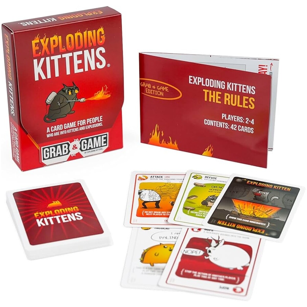 Exploding Kittens Grab&Game [Español] — X Uruguay