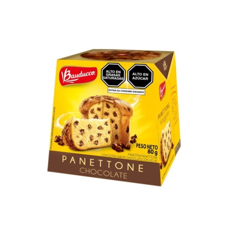 PANETTONE MINI BAUDUCCO 80G GOTAS CHOCOLATE — El Clon