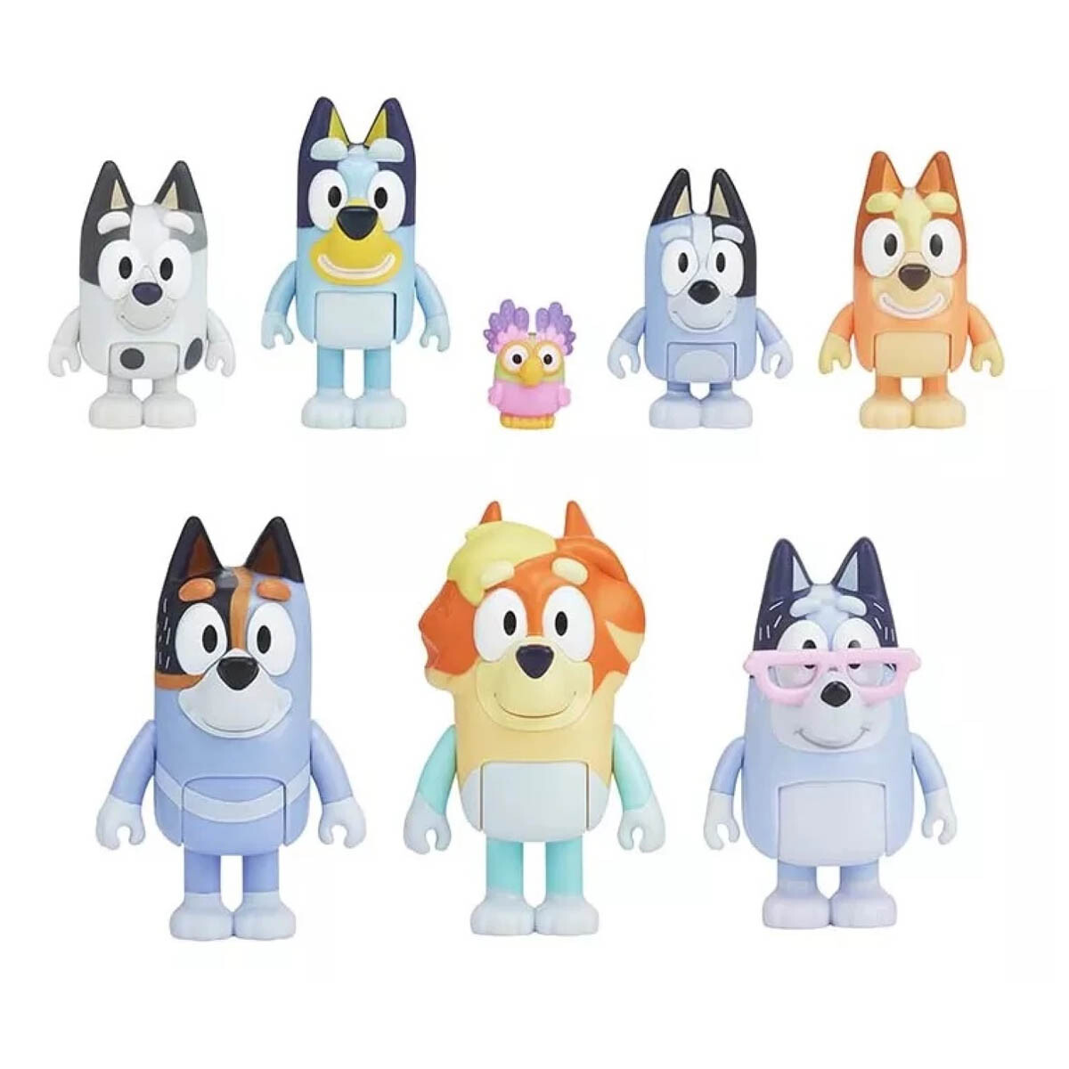 Figuras Extended Heeler Family Pack Bluey — Los Reyes Magos