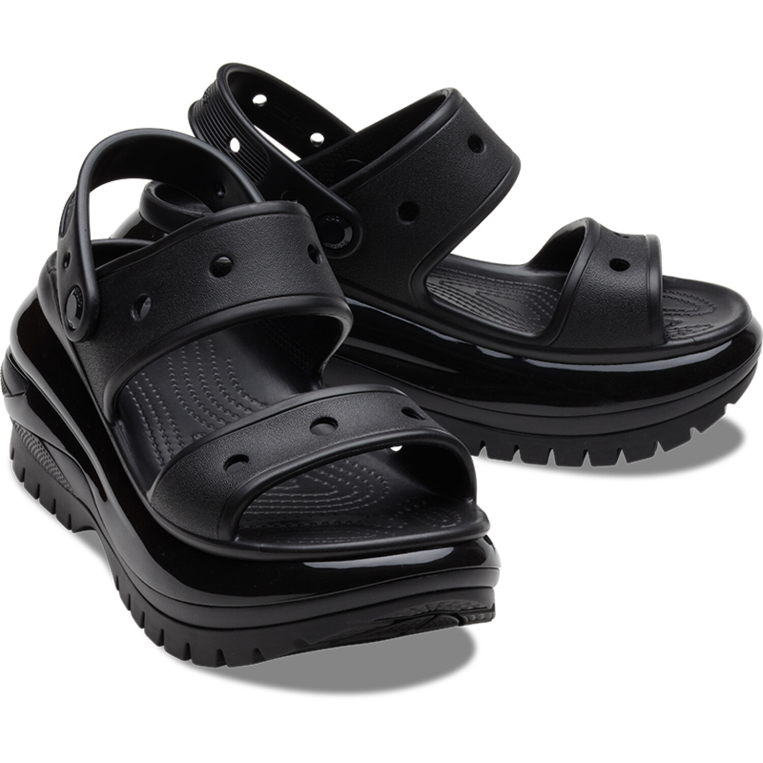 Crocs Classic Mega Crush - Negro — Crocs