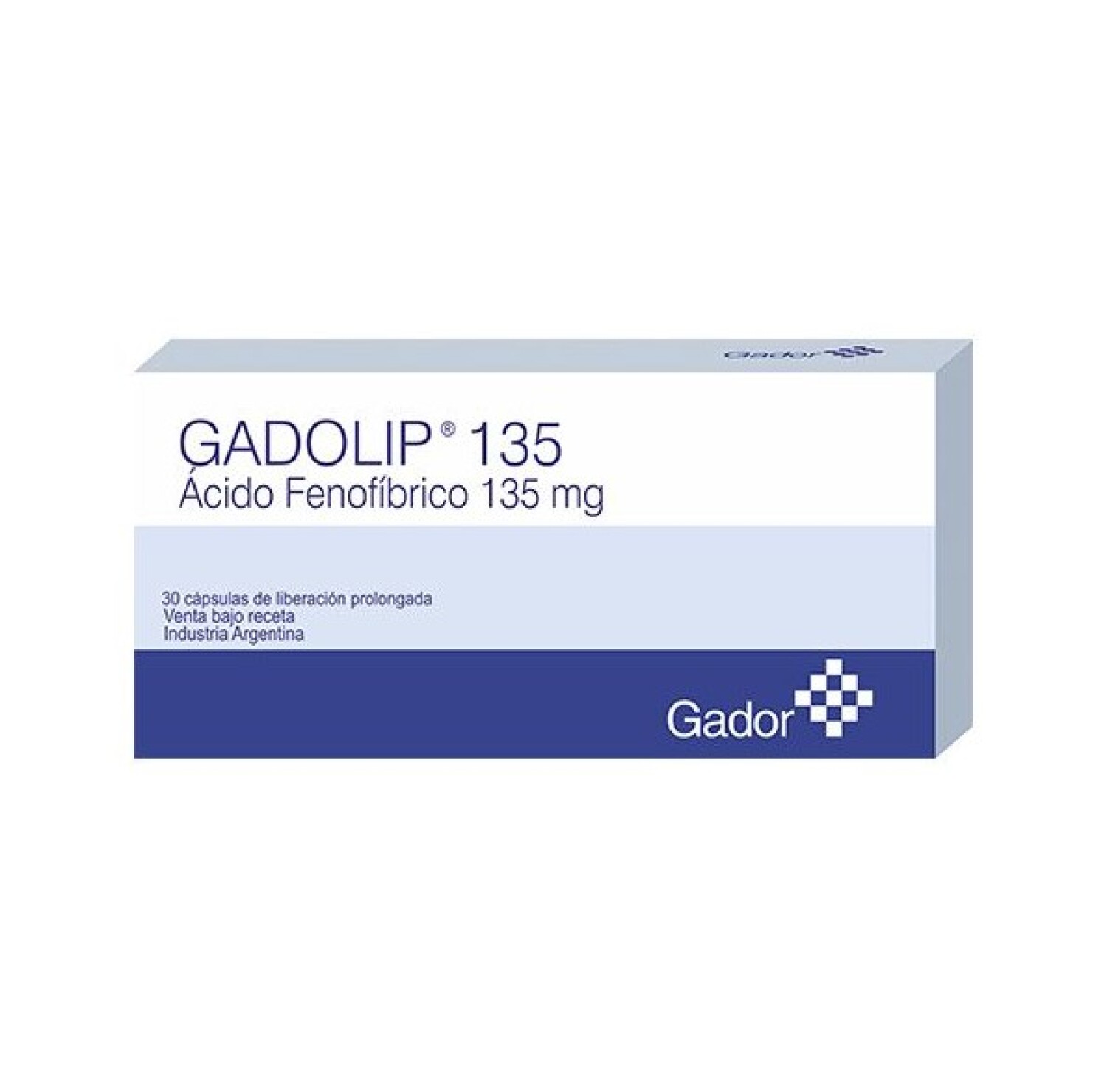 Gadolip 135mg 30cap 30 CAP — San Roque