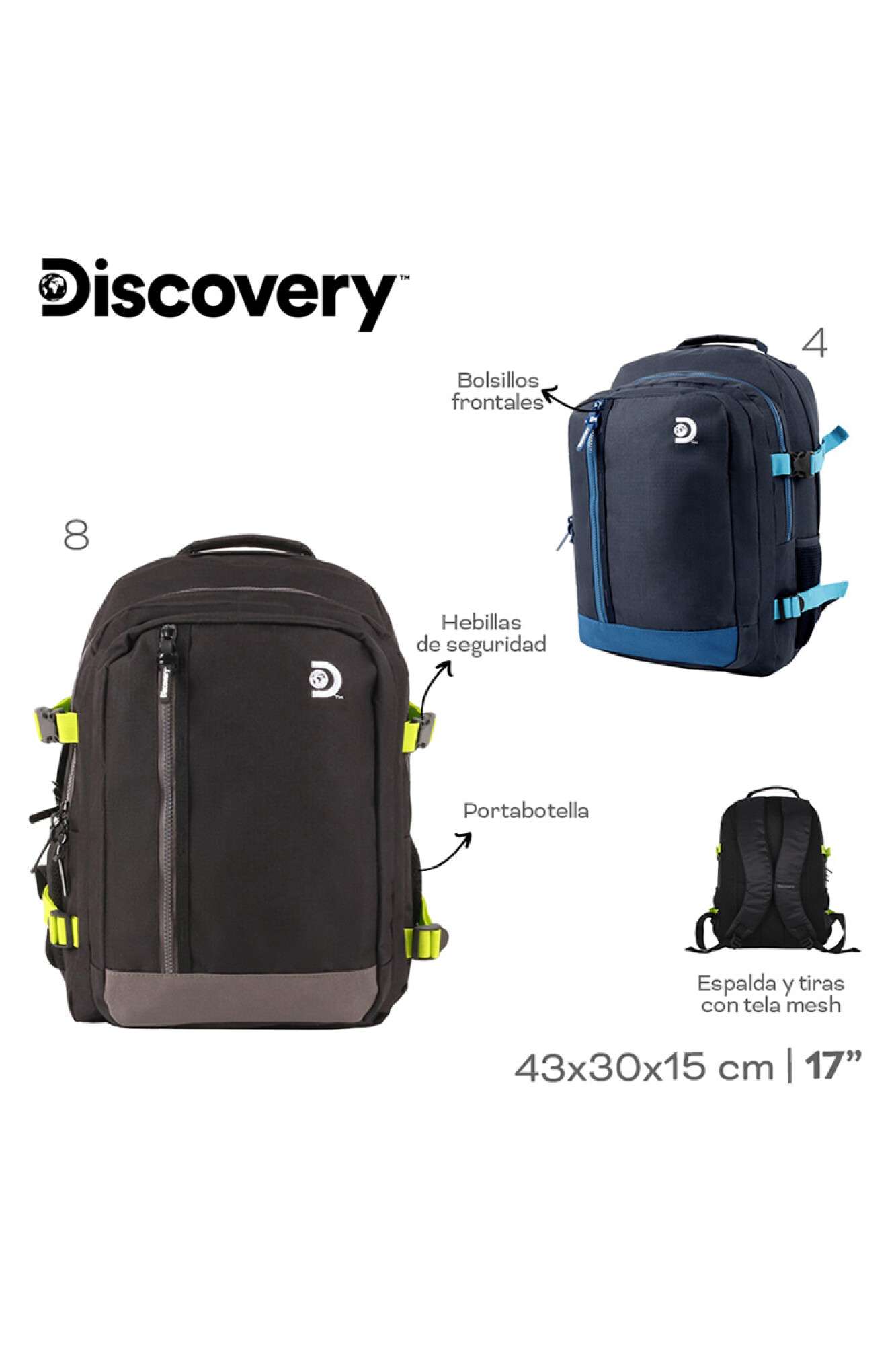Mochila Discovery - Azul — Canva Store