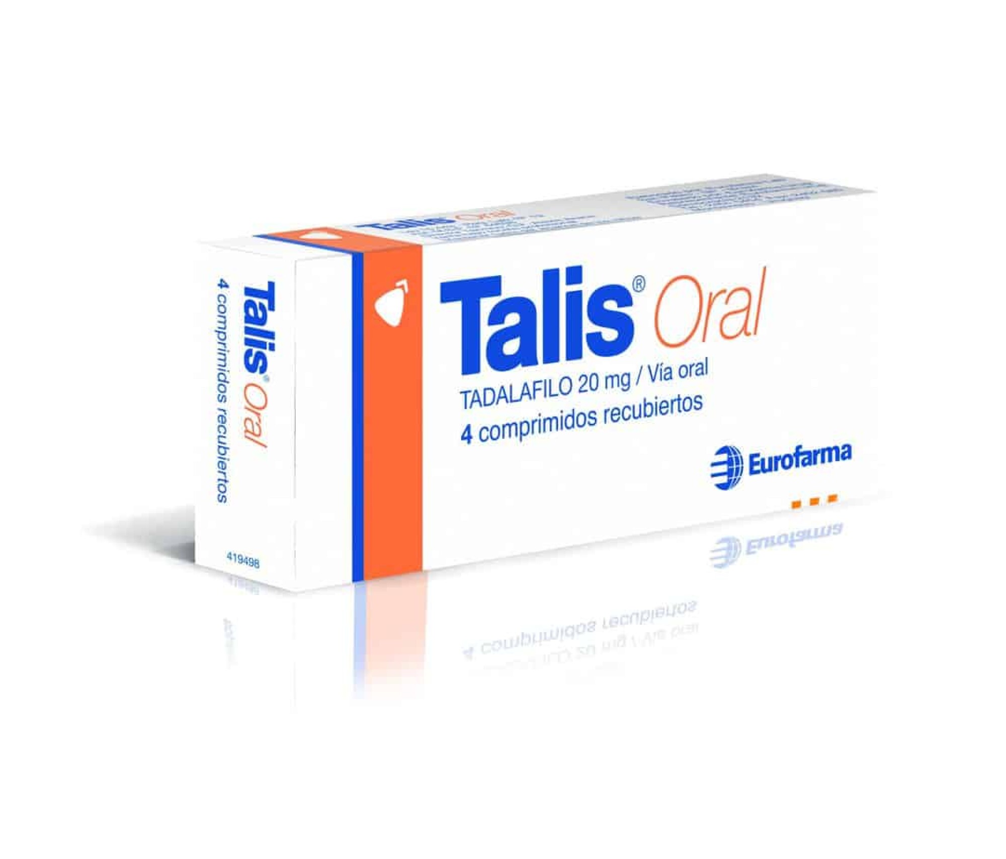 Talis 20 Mg Masticables X 4 Comprimidos — San Roque