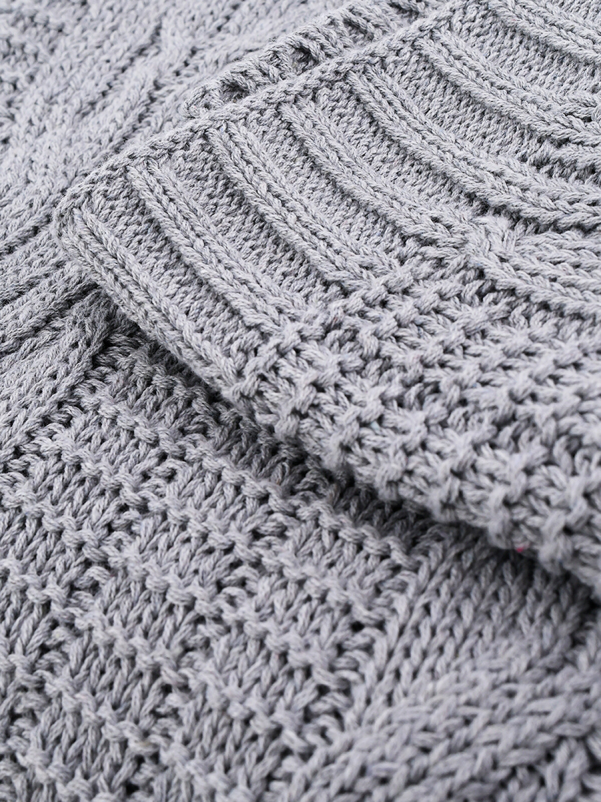 MANTA THROW - GRIS — Guapa