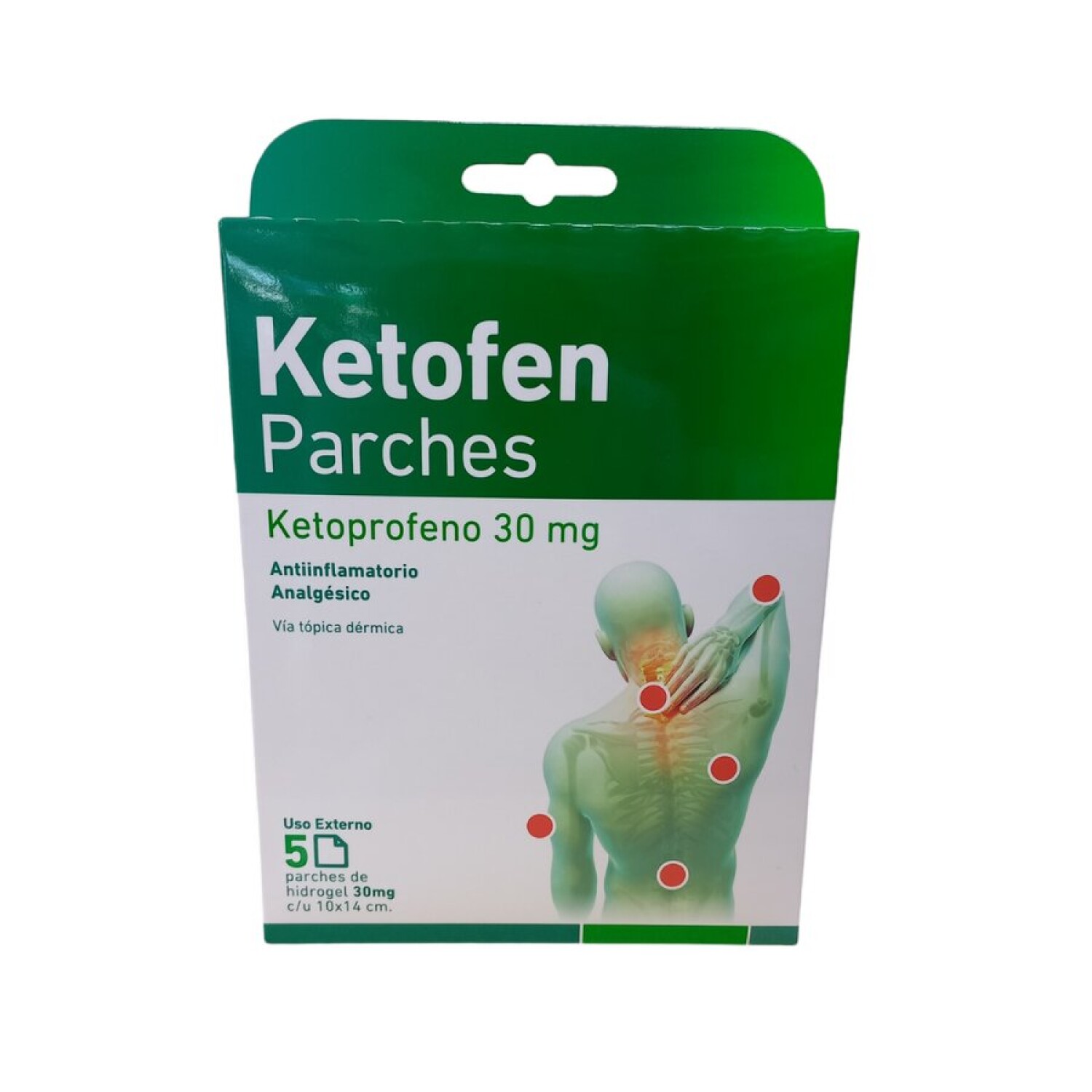 Parches Analgésico Antiinflamatorio Ketofen — Universo Binario