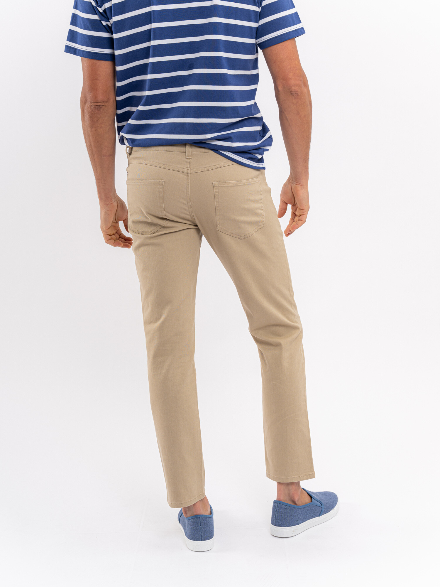 Pantalon color - arena de Hombre — Cuatroases