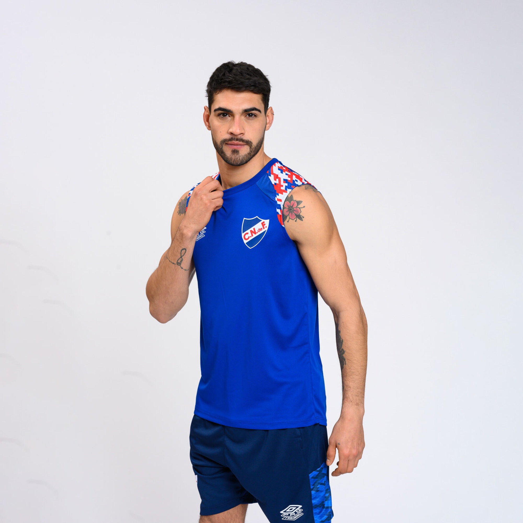 MUSCULOSA PRO TRAINING CAMO Nacional Oficial Hombre - 006 — Timeout