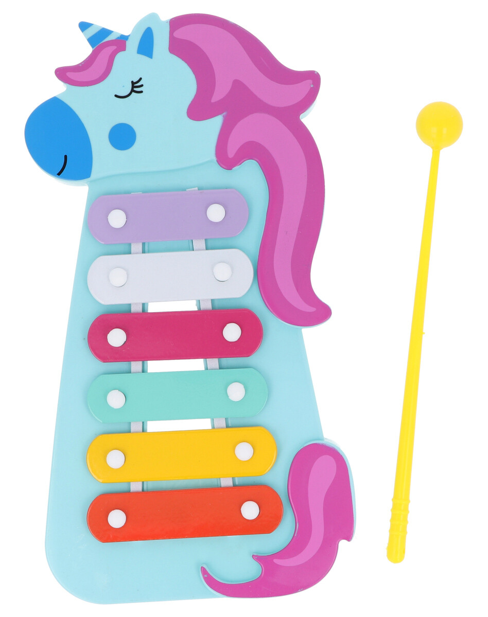 Xilofon de palstico Unicornio — El Clon