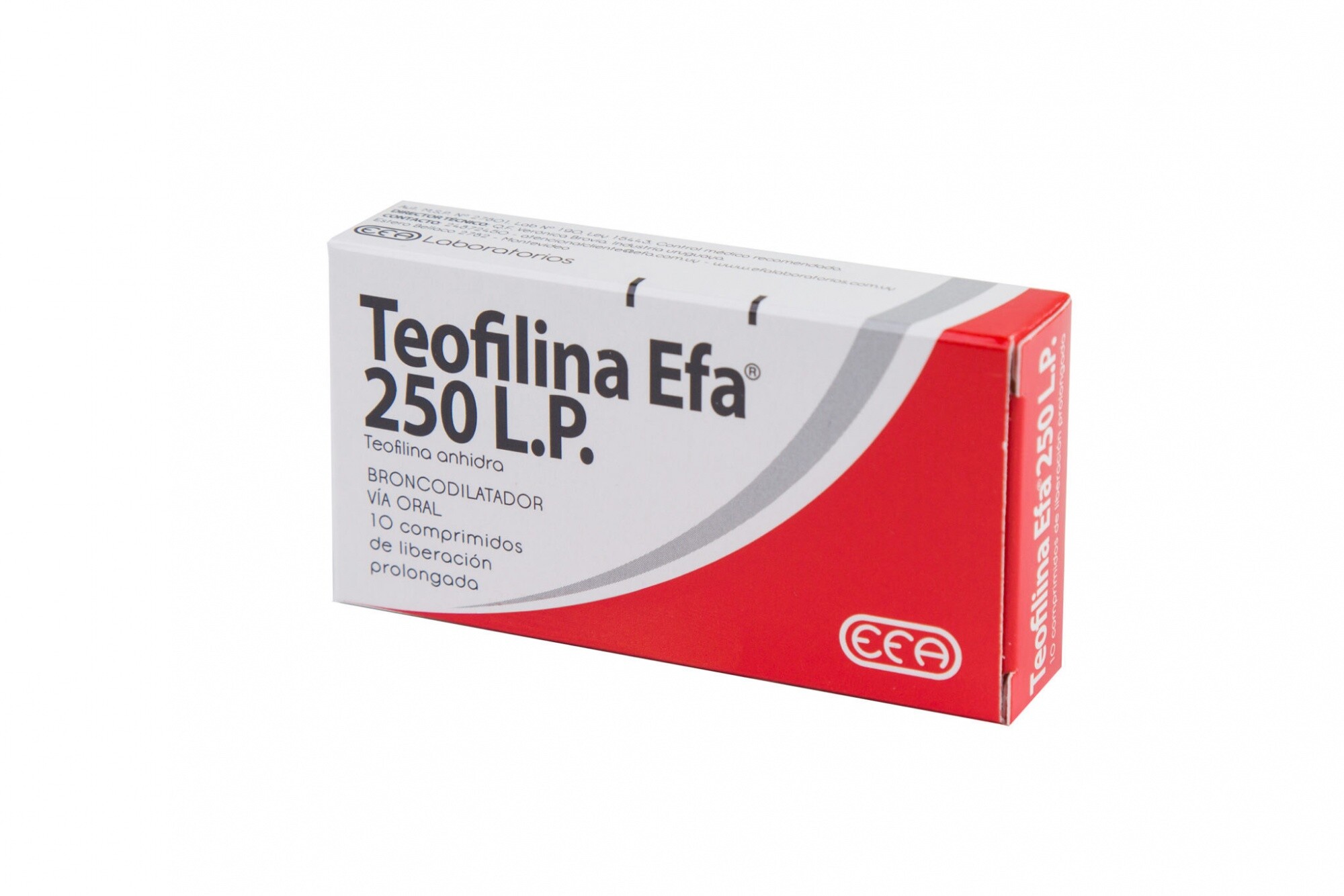 Teofilina Efa Lp 250mg — San Roque