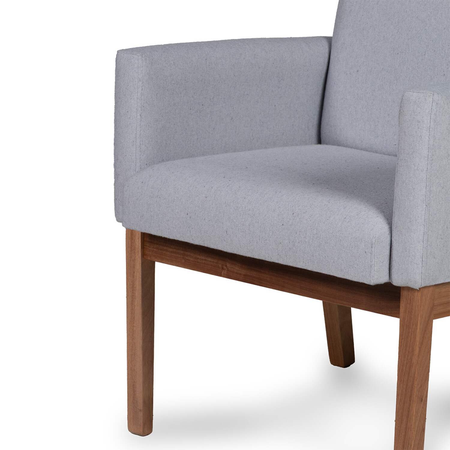 Butaca Claudia - Tela Rústica - 291-G2 (Ceniza) — NYR Uruguay