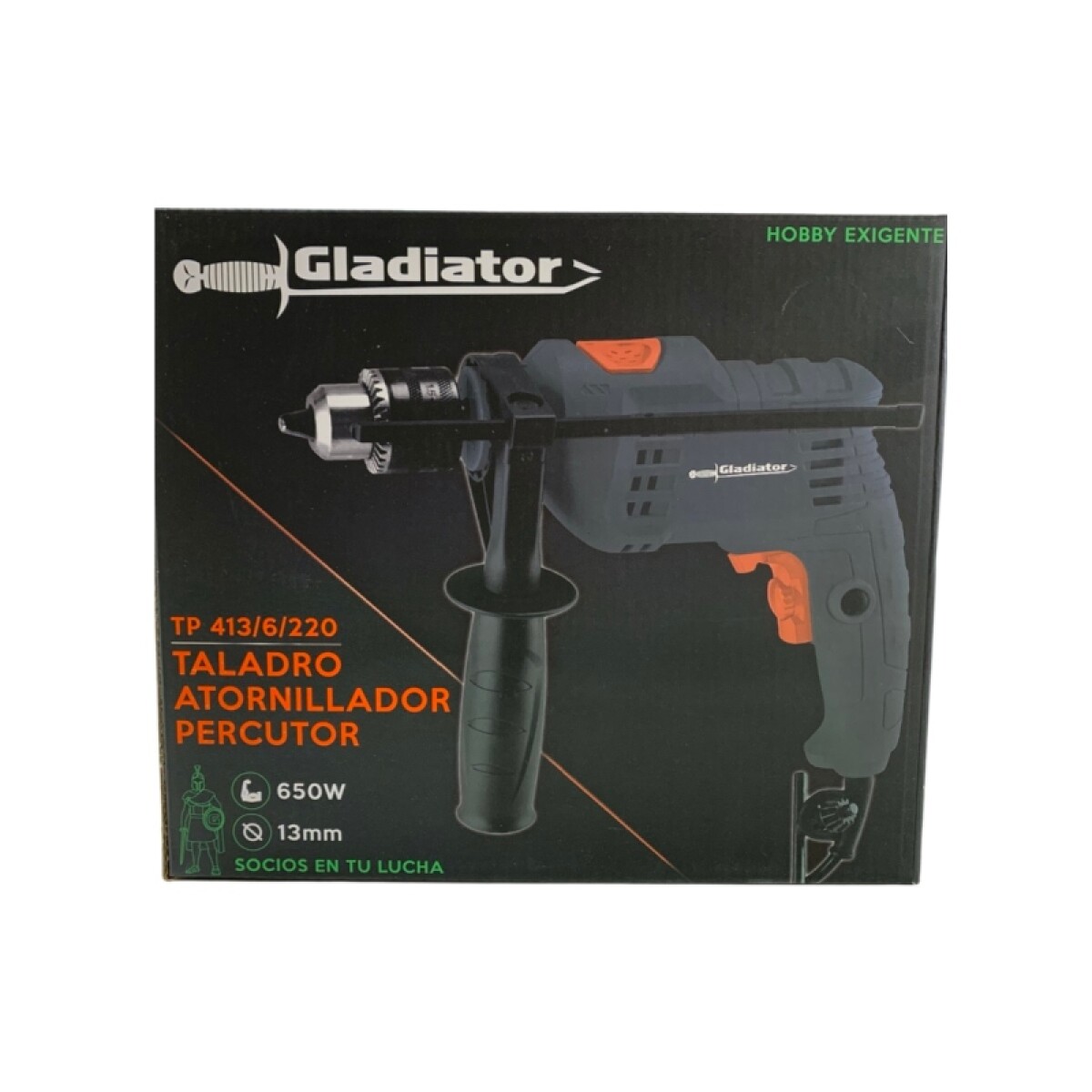 Taladro percutor 13mm 650w gladiator — Magnum